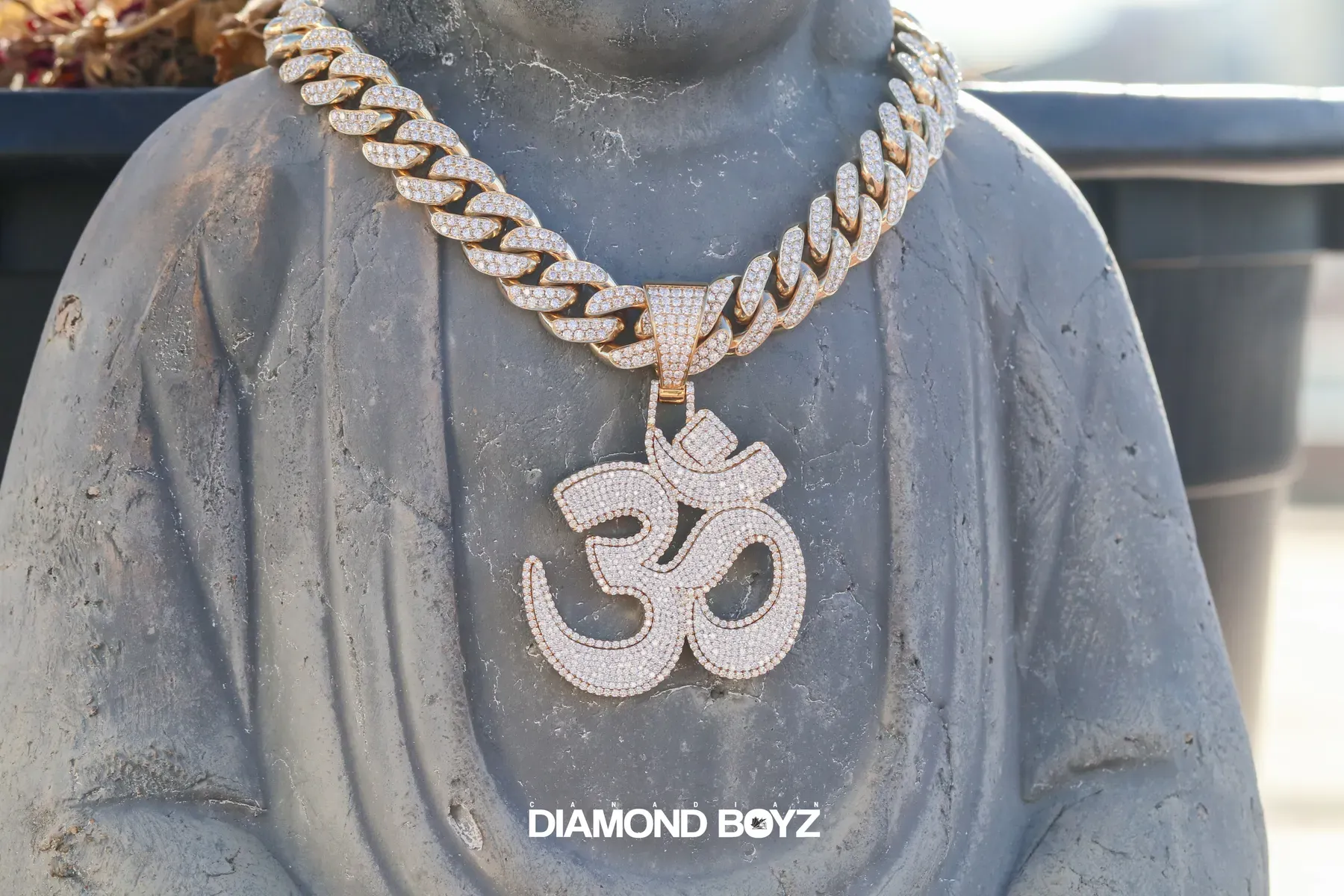Discover the Radiance of the OHM Pendant by Canadian Diamond Boyz