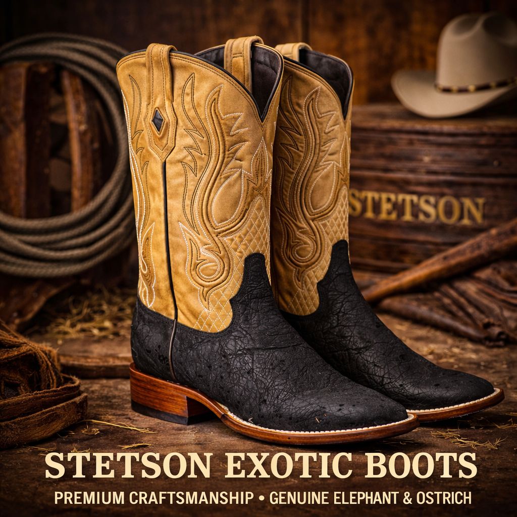 Stetson Boots | Men’s Western & Exotic Boots at Humdinger Boots