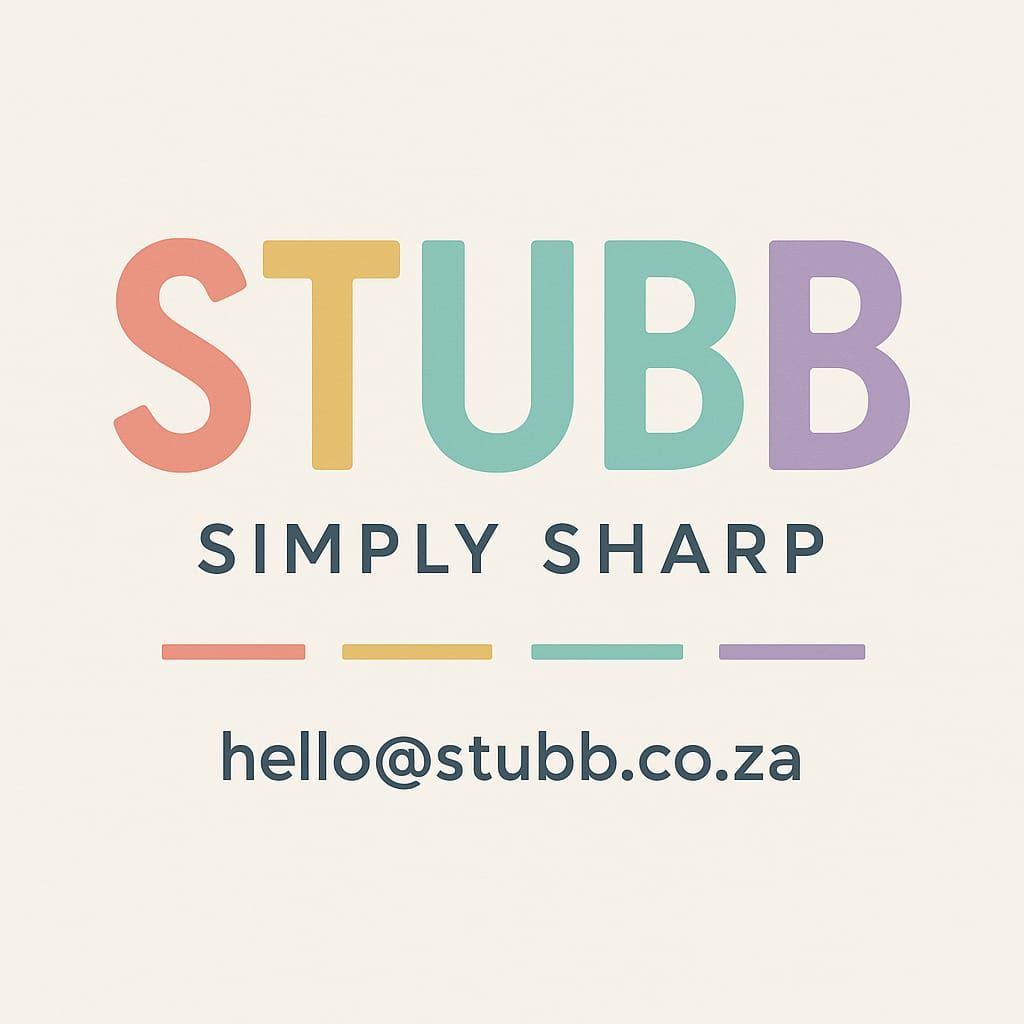 Stubb Simply Sharp