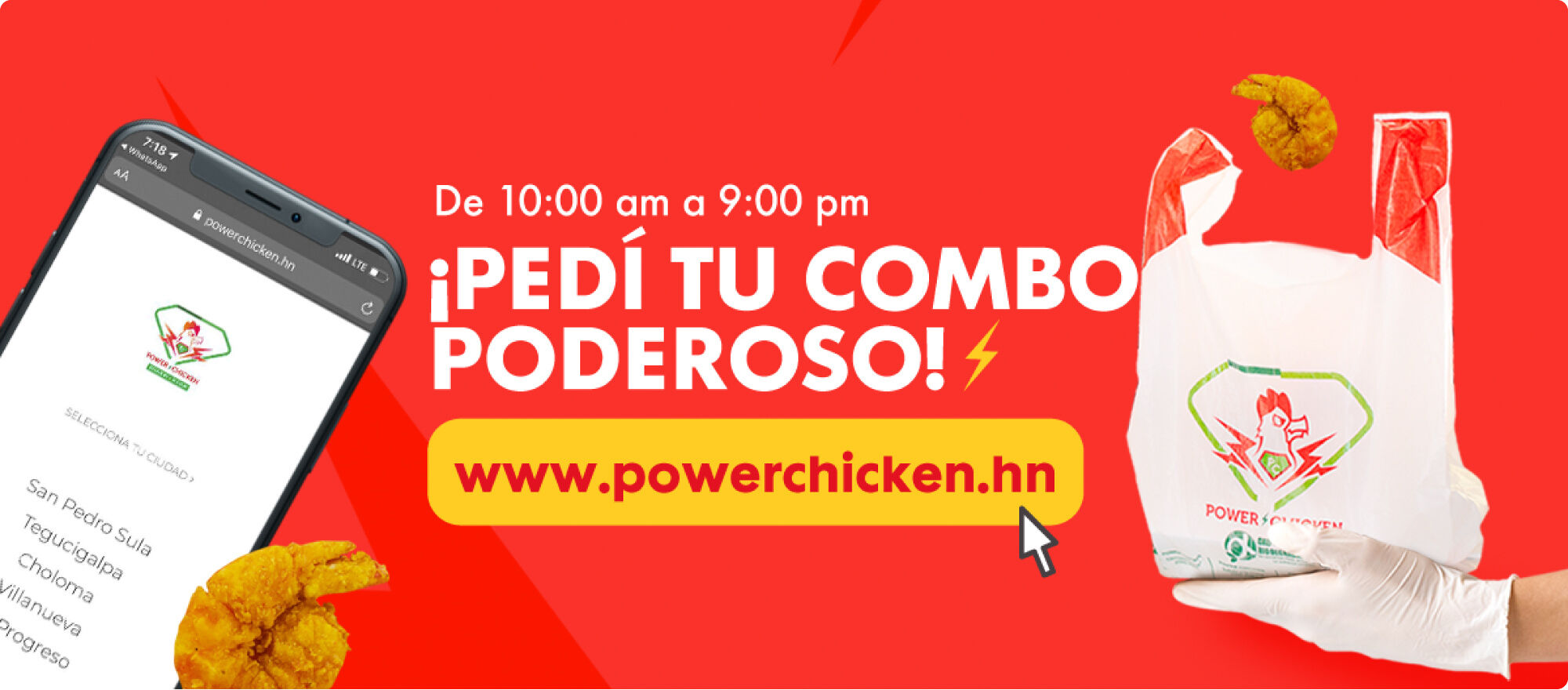 Power Chicken salida a La Lima