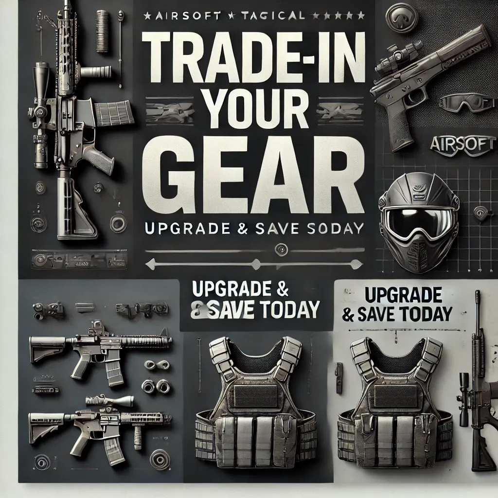 Sell or Trade in Your Used Airsoft Guns